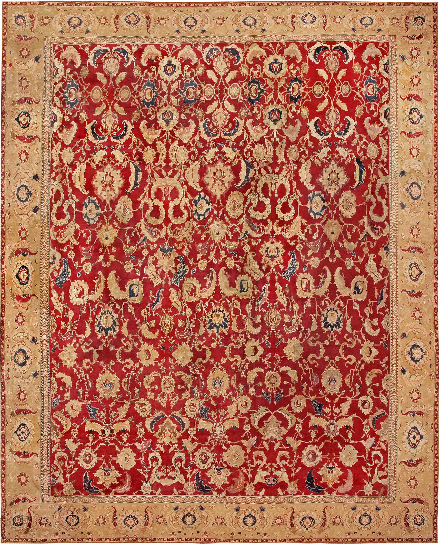 Agra Rugs | Antique Indian Agra Carpets by Nazmiyal Collection