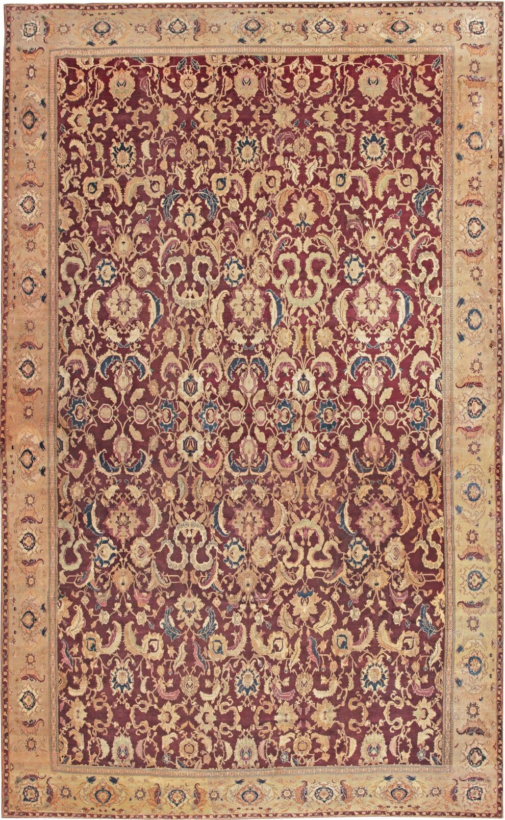 Agra Rugs | Antique Indian Agra Carpets by Nazmiyal Collection