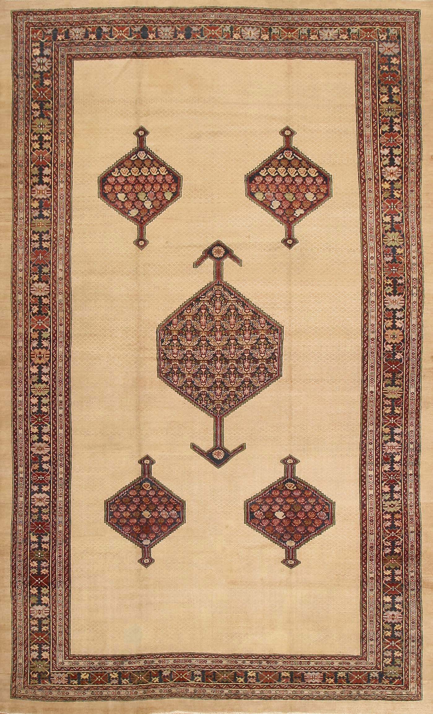 Large Antique Persian Serab Rug 71984 Nazmiyal Antique Rugs