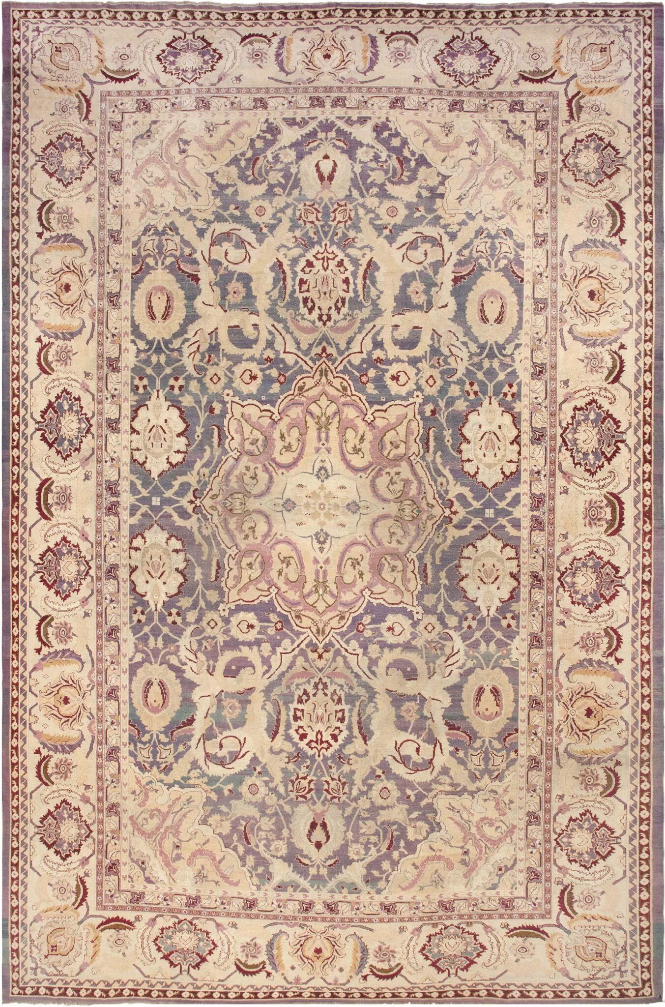 Agra Rugs | Antique Indian Agra Carpets by Nazmiyal Collection