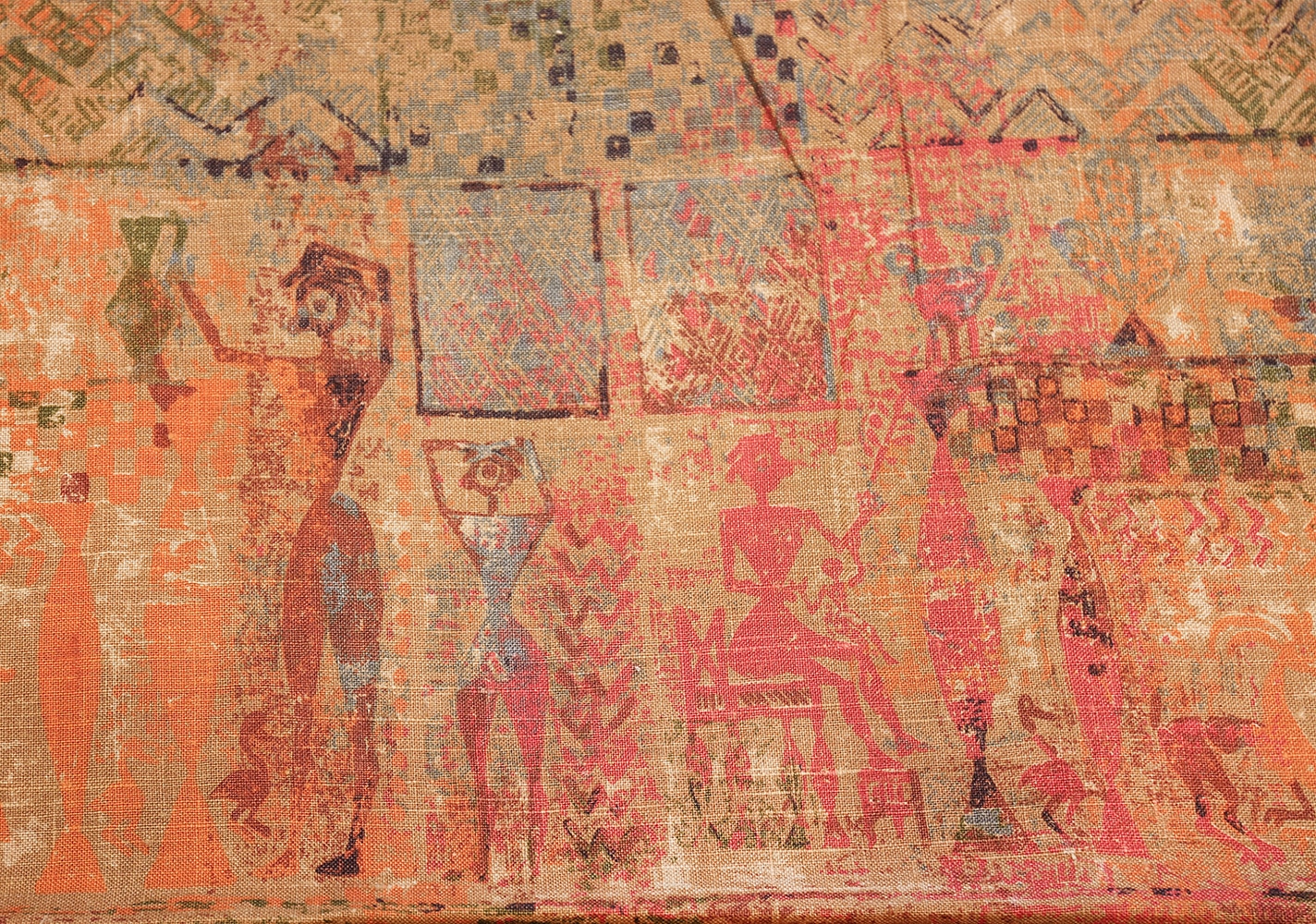 Antique Egyptian Textile 46175 Nazmiyal Antique Rugs