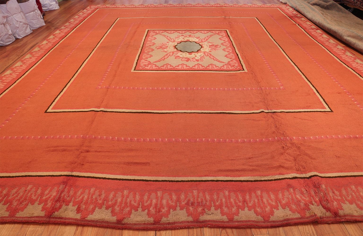 Jacques Emile Ruhlmann French Art Deco Carpet 47642 Nazmiyal Antique Rugs