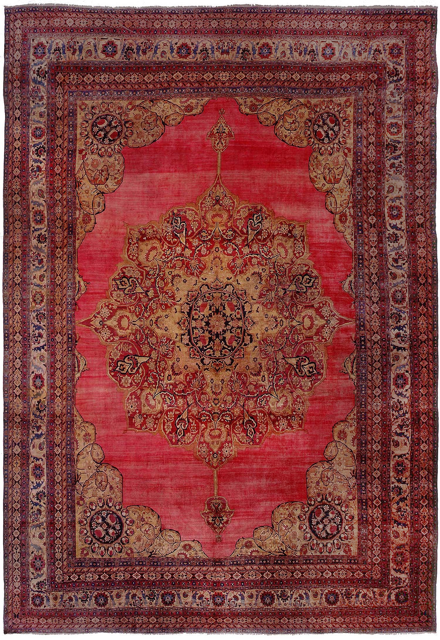 Kerman Rugs | Antique Persian Lavar Kirman Carpets by Nazmiyal