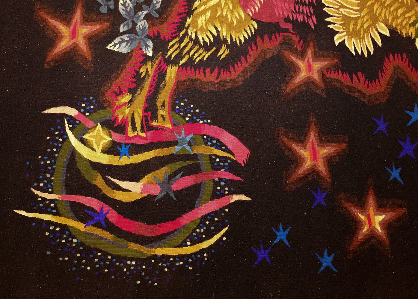 Signed Vintage Jean Lurcat Tapestry 48486 by Nazmiyal