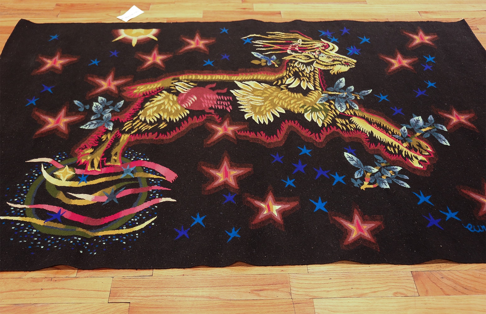 Signed Vintage Jean Lurcat Tapestry 48486 by Nazmiyal