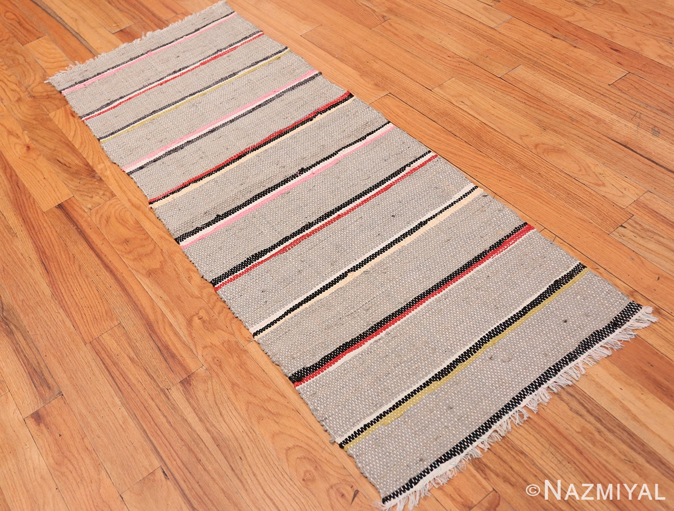 Vintage Swedish Rag Rug 46668 by Nazmiyal Collection