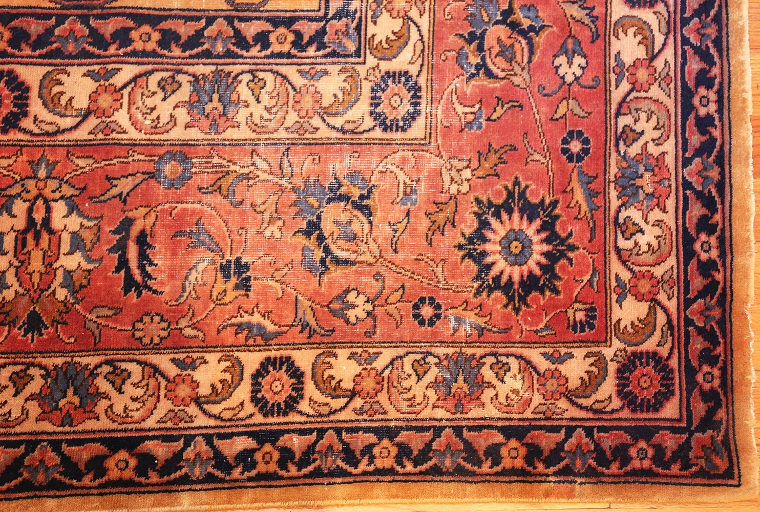 Large Oversized Antique Indian Carpet 50119 by Nazmiyal