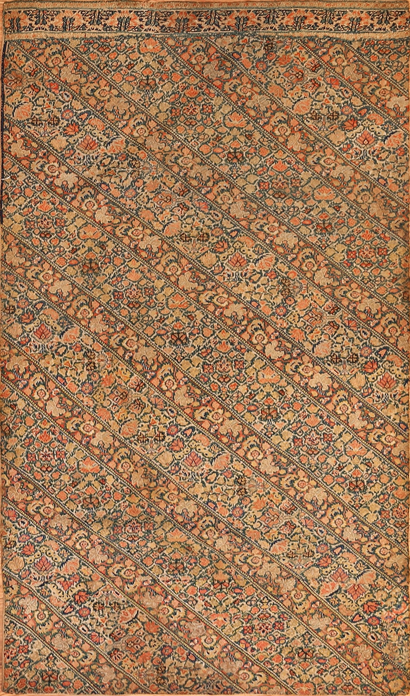 Intricate 17th Century Zanjan Persian Textile 40908 by Nazmiyal