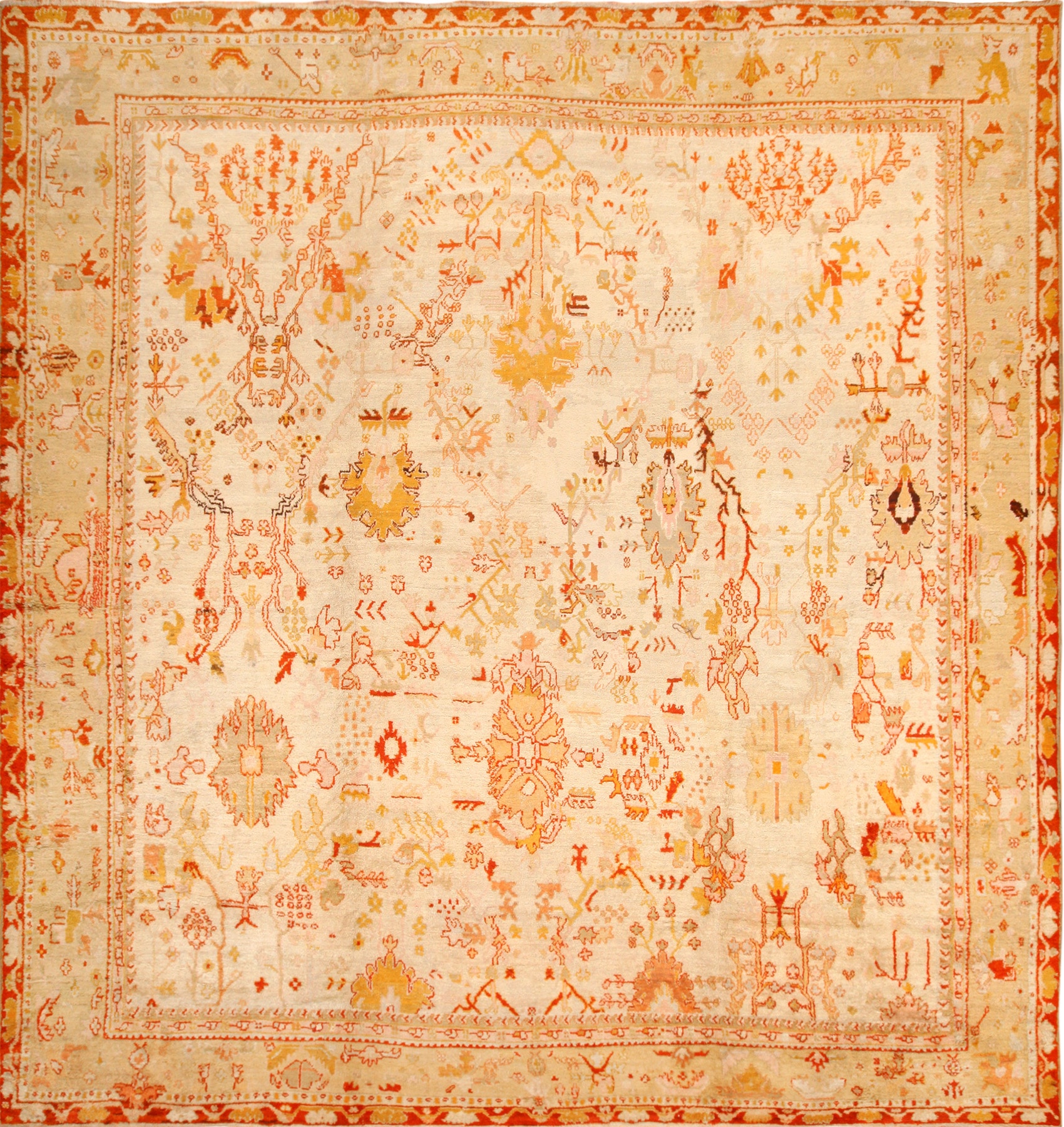Oushak Rugs | Antique Turkish Oushak Carpets by Nazmiyal
