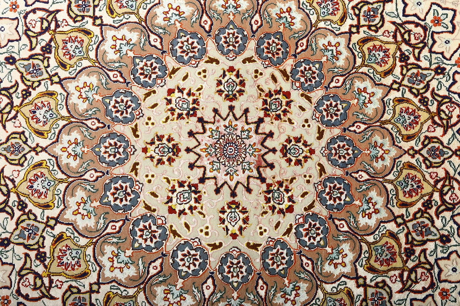 Large Vintage Tabriz Persian Gonbad Rug 51119 Nazmiyal Antique Rugs