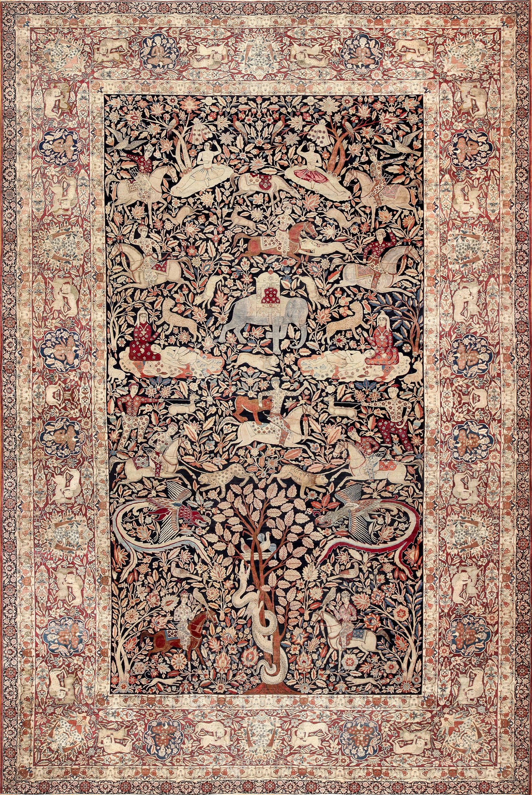 Kerman Rugs | Antique Persian Kerman Carpets | Nazmiyal in NYC