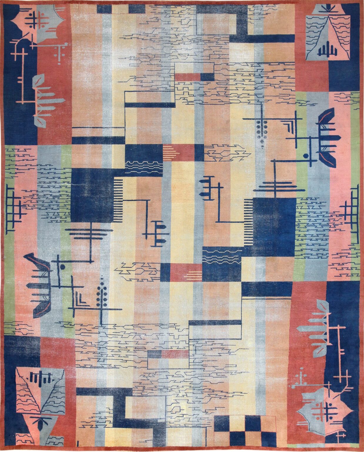 Art Deco Rugs | Antique Deco Rug | Buy Vintage Art Deco Carpets