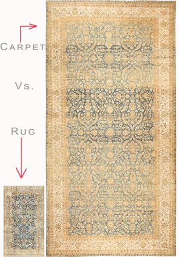 Difference Between A Rug And Carpet | Carpets Rugs Differences