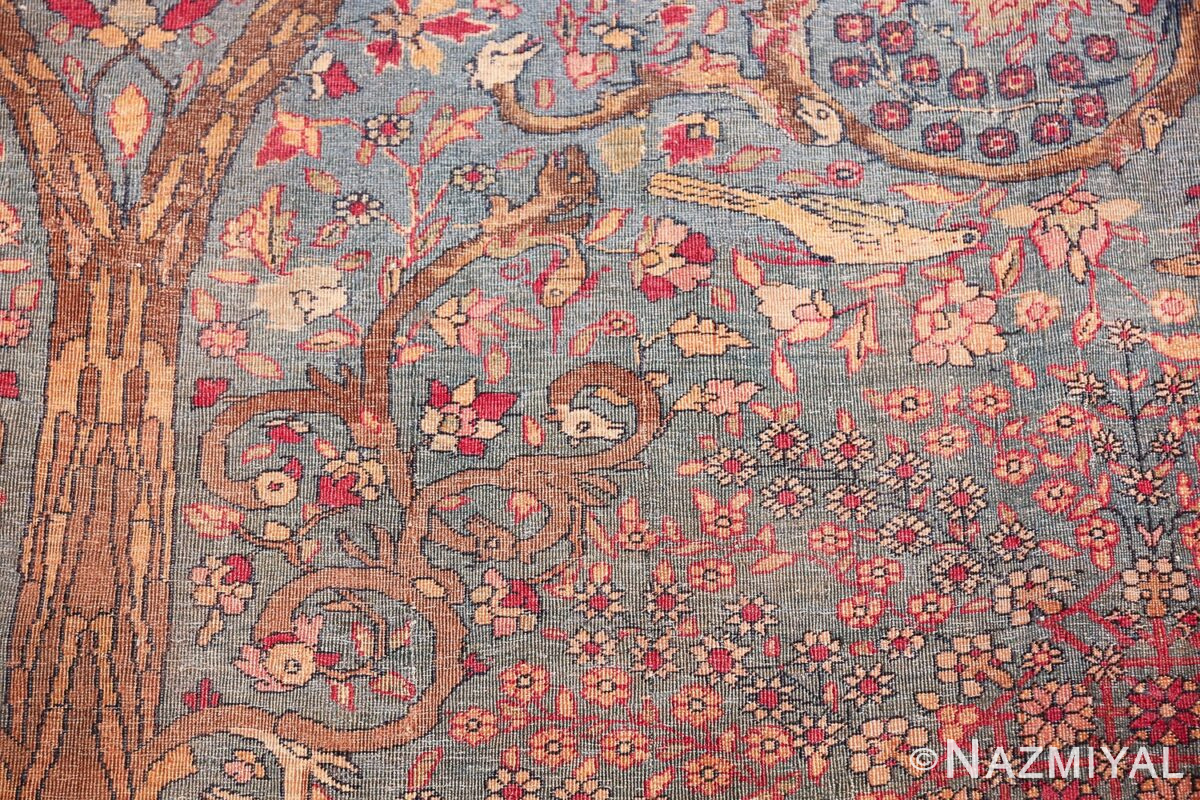 Antique Tree of Life Design Persian Tehran Rug 49197 by Nazmiyal