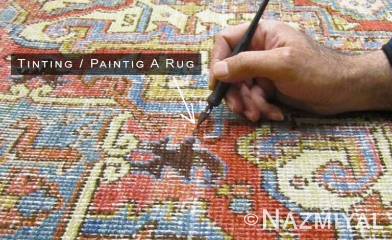 Old Rugs and Imperfections | Imperfect Old Rug Flaws | Nazmiyal Blog