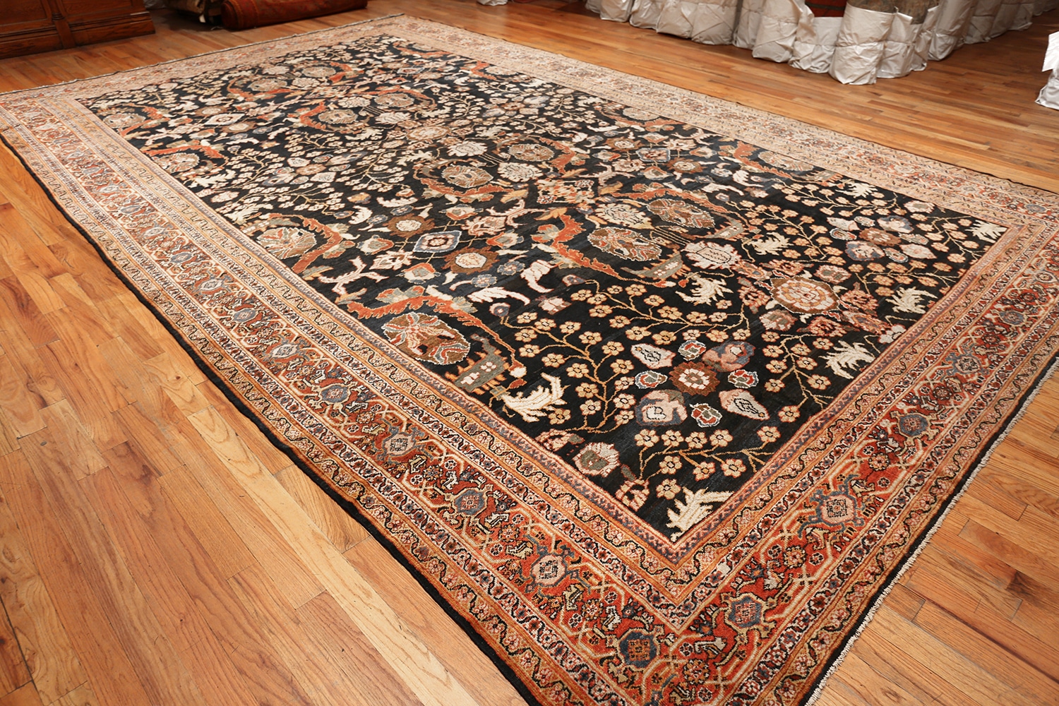 Large Antique Persian Sultanabad Rug 70292 by Nazmiyal