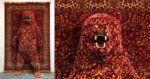 Artist Debbie Lawson 3D Persian Oriental Carpet Sculptures