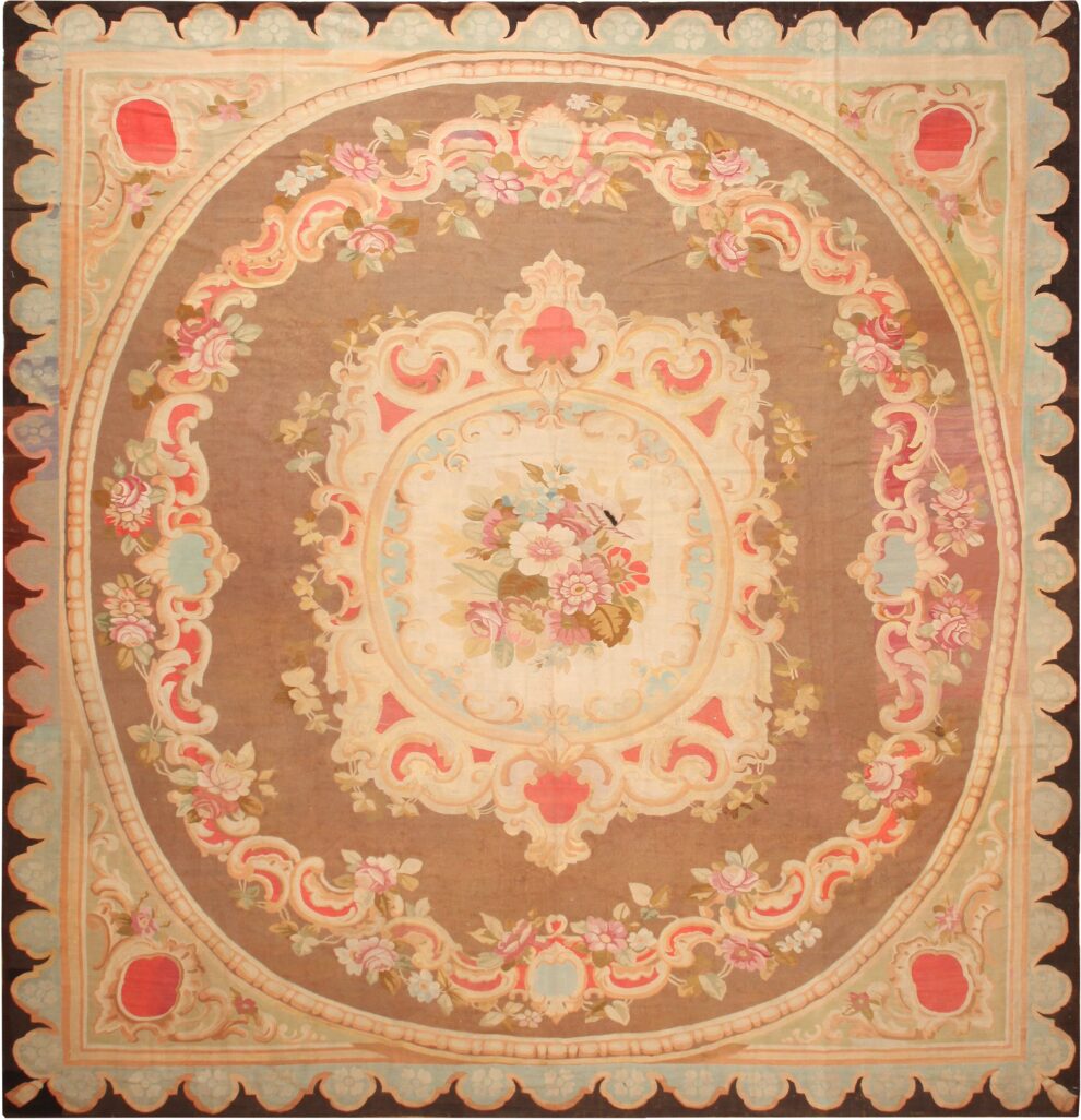 Aubusson Rugs | Antique French Aubusson Carpets by Nazmiyal