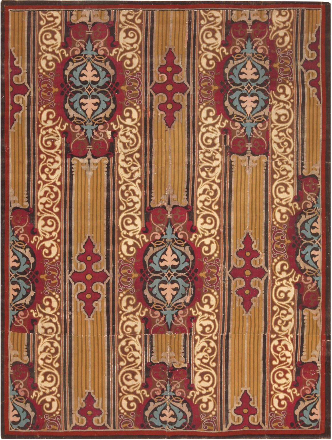 Aubusson Rugs | Antique French Aubusson Carpets by Nazmiyal