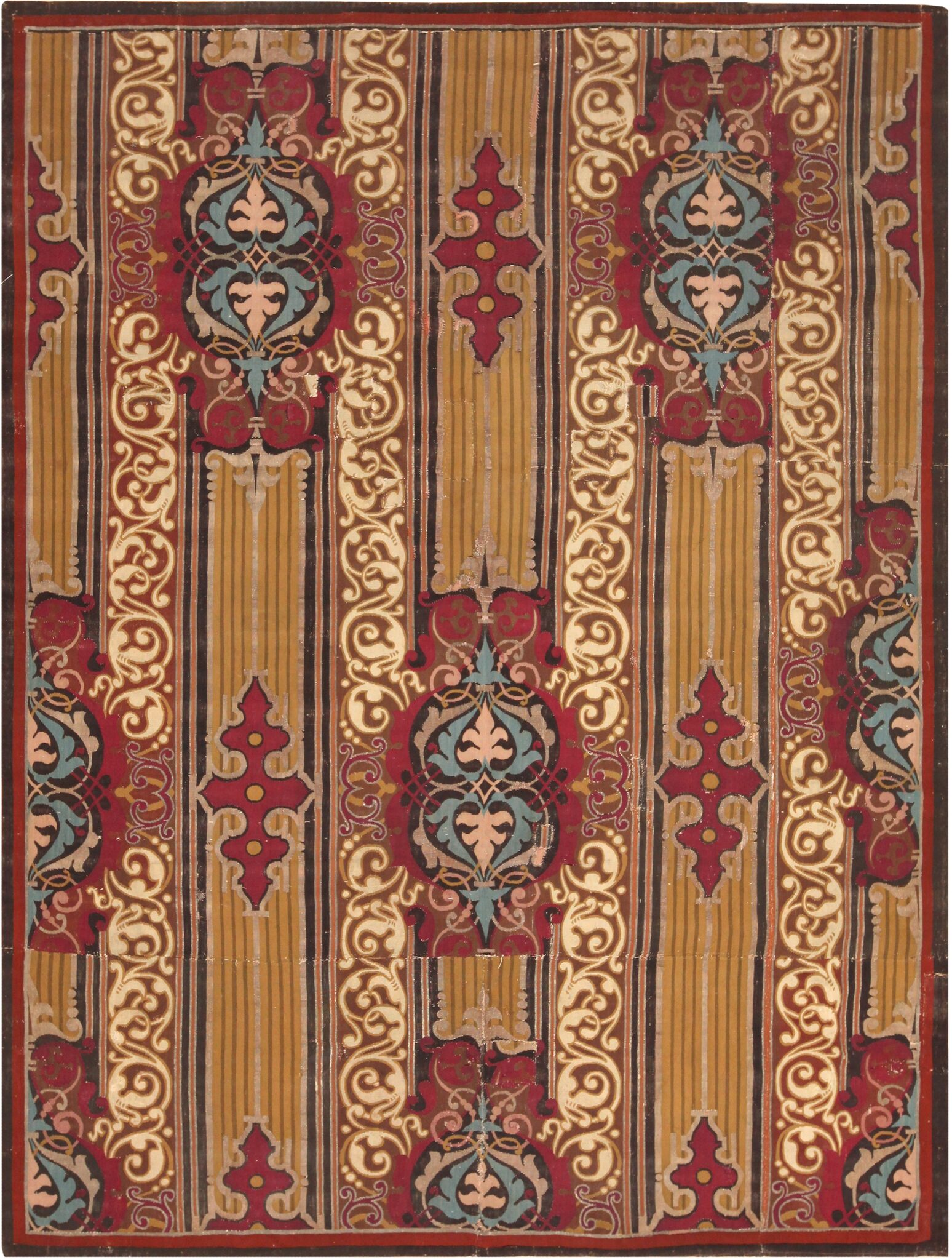 Aubusson Rugs | Antique French Aubusson Carpets by Nazmiyal