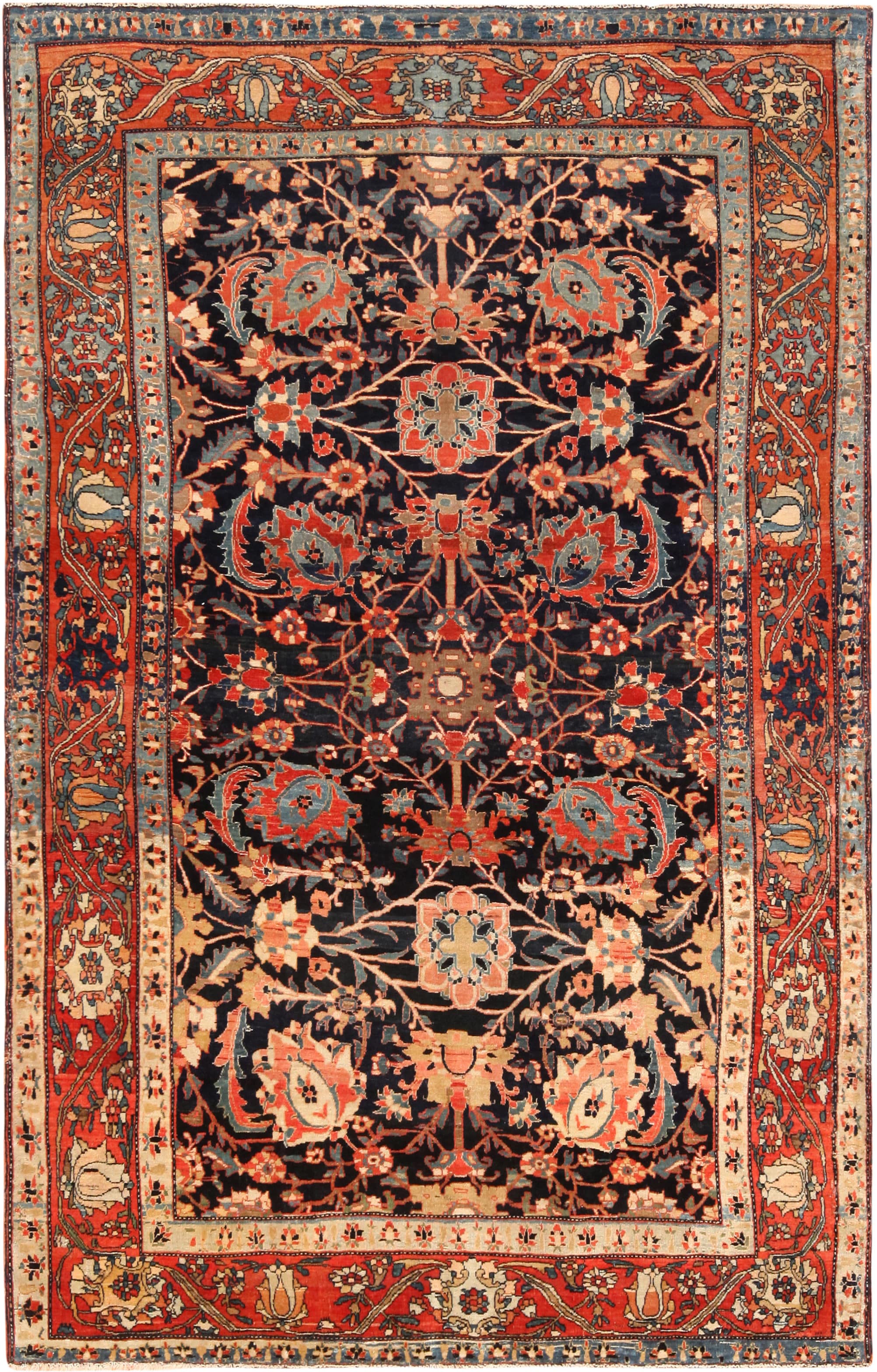 Farahan Rugs | Fine Antique Persian Sarouk Farahan Carpets