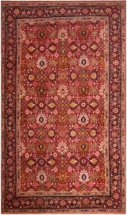 Kerman Rugs | Antique Persian Lavar Kirman Carpets by Nazmiyal