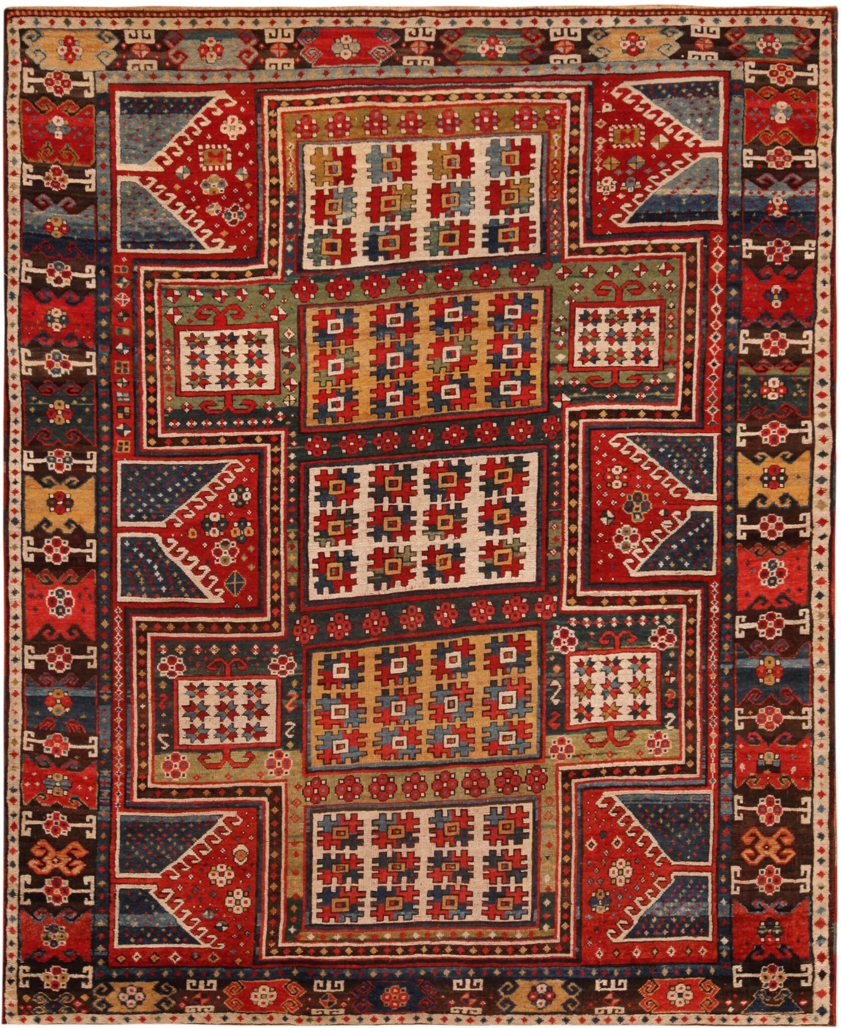 Kazak Rugs | Antique Caucasian Kazak Rugs by Nazmiyal