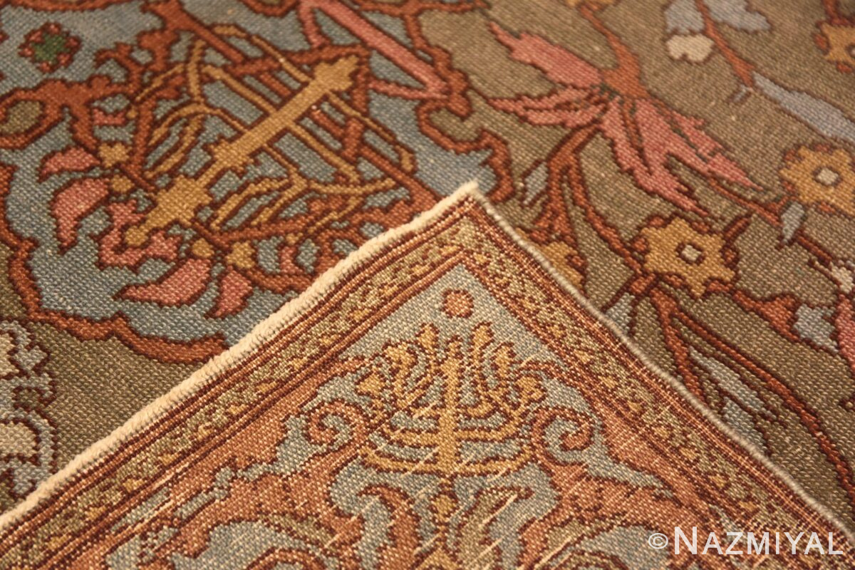 Antique Bezalel Rug from Jerusalem Israel 8514 Nazmiyal Rugs