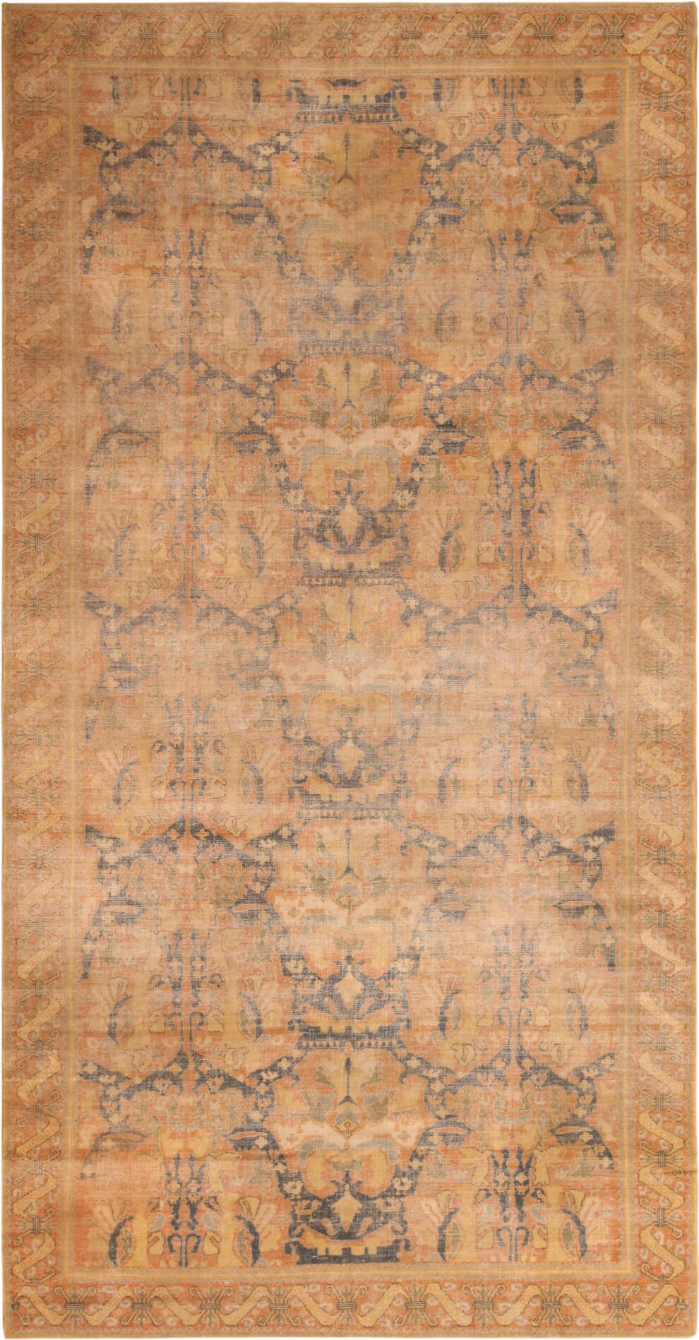 Antique Spanish Cuenca Style Rug 71431 Nazmiyal Antique Rugs