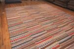 Stripped Modern Turkish Rag Rug 72215 by Nazmiyal Rugs
