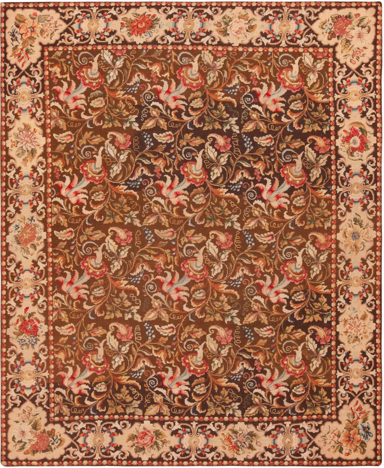 Needlepoint Rugs for Sale | Antique Needlepoint Carpets Collection