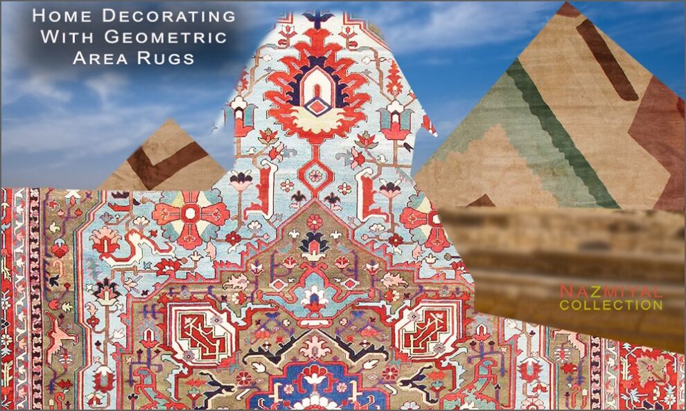 Home Decorating With Geometric Area Rugs | Geometric Interiors