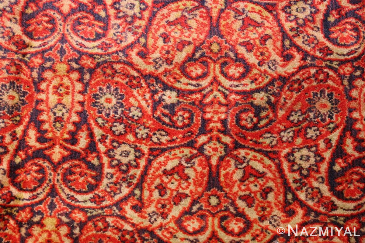 Antique Wilton English Paisley Carpet 72401 Nazmiyal Rugs