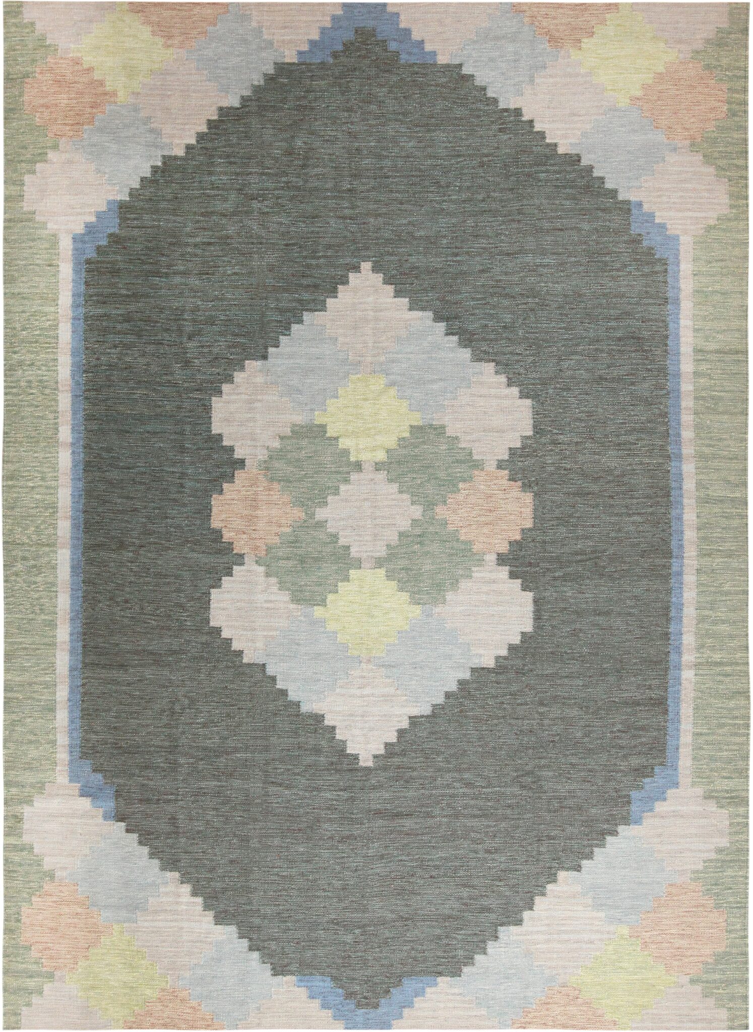 Modern Swedish Design Rug 61118 Nazmiyal Antique Rugs
