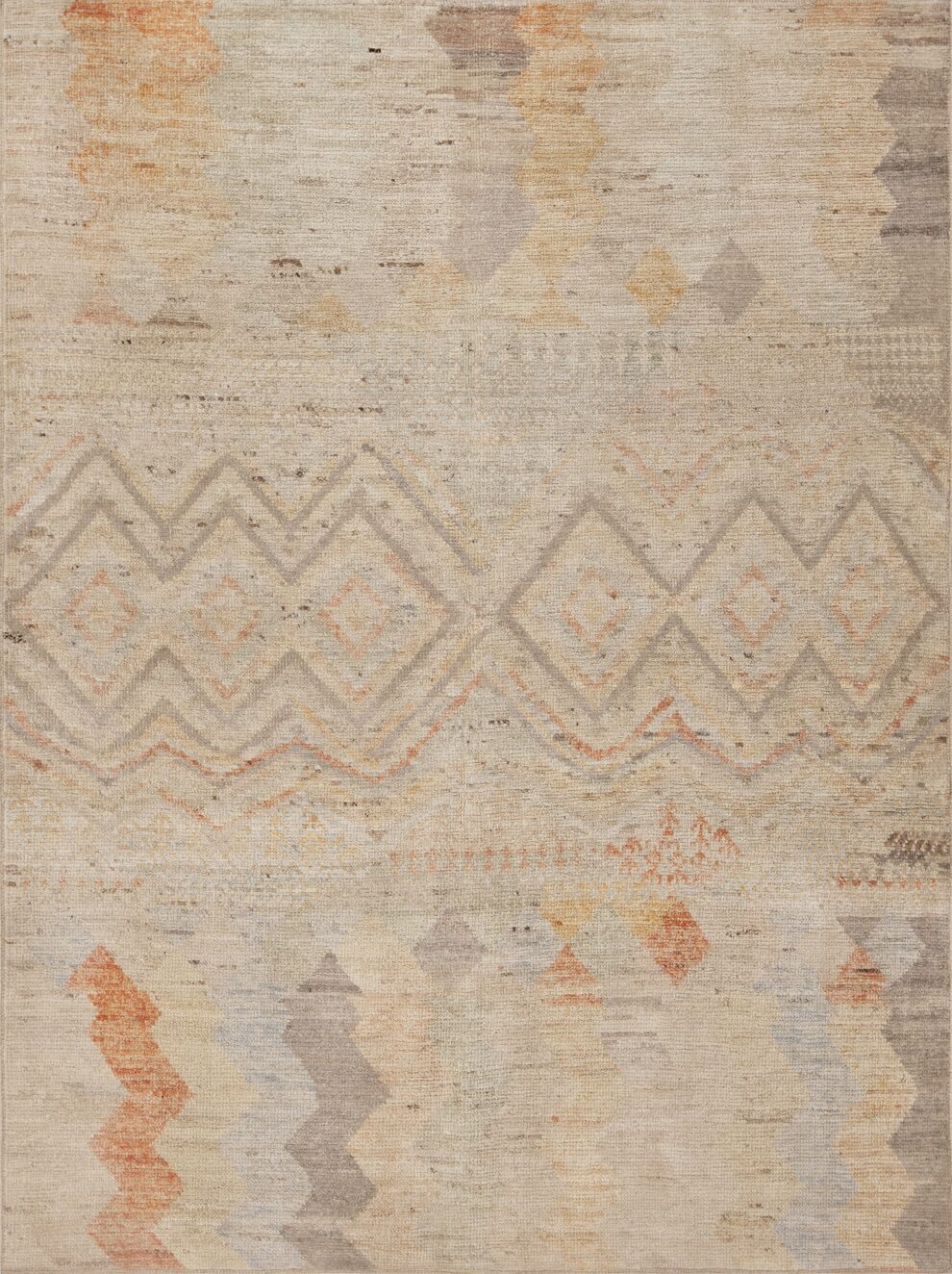 Artful Modern Contemporary Geometric Rug 12148 Nazmiyal Rugs