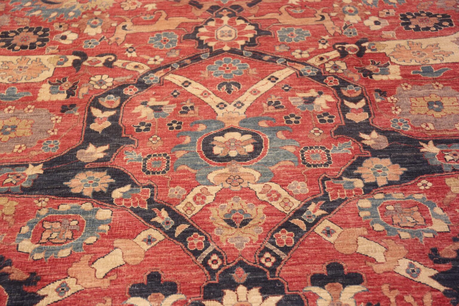 Oriental Modern Persian Animal Design Central Asian Rug 11659