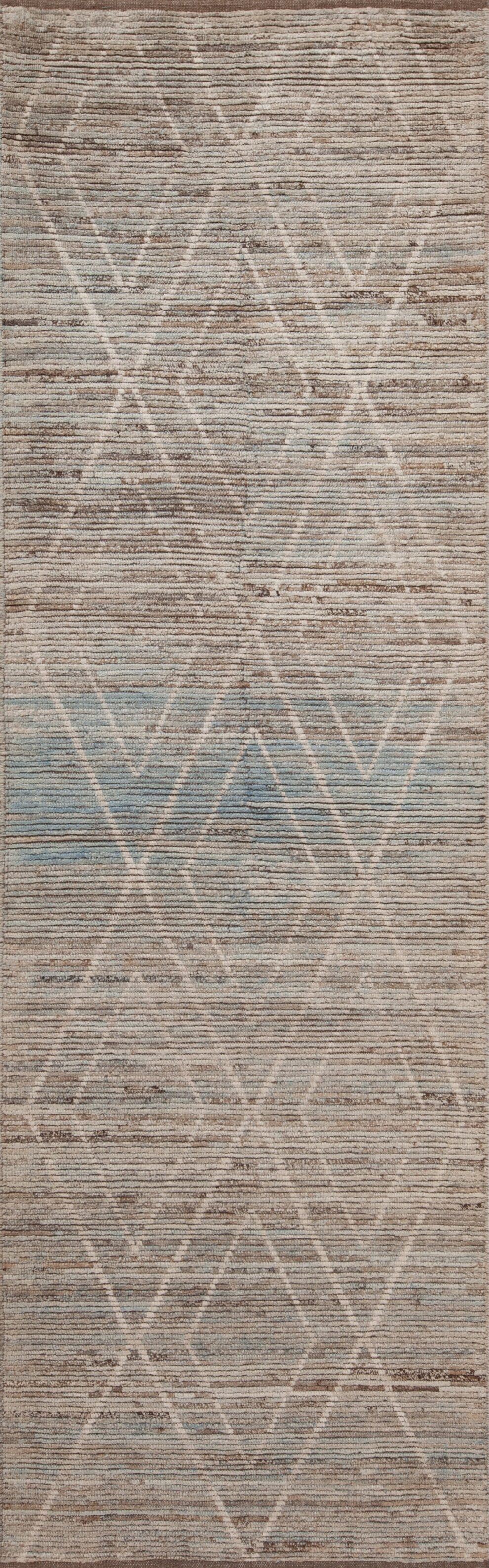 Tribal Geometric Cream Neutral Modern Runner 11154 Nazmiyal