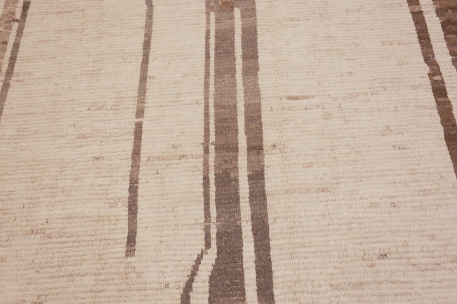 Contemporary Warm Modern Neutral Tribal Large Area Rug 11680