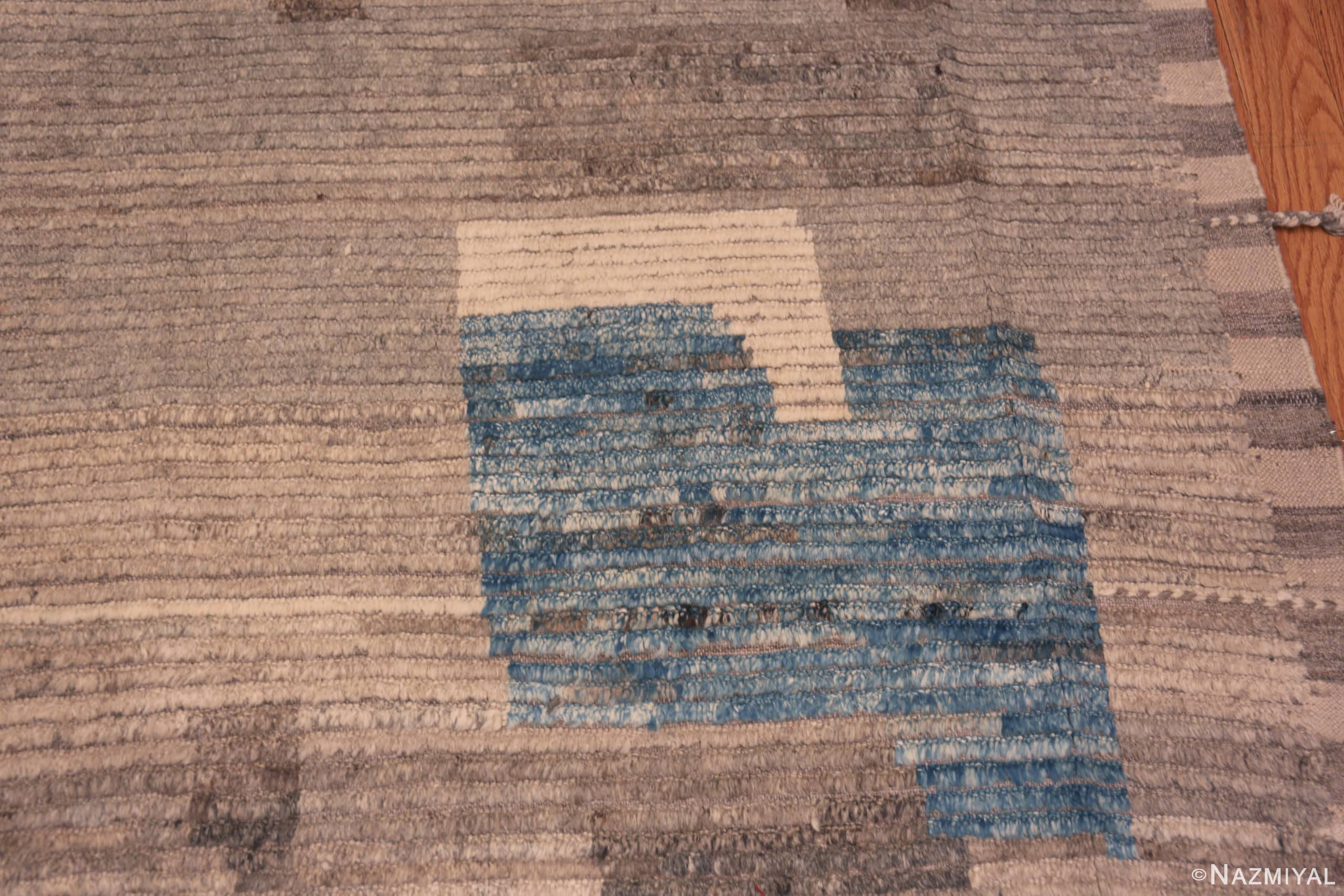Gorgeous Modern Handmade Wool Abstract Area Rug 11653