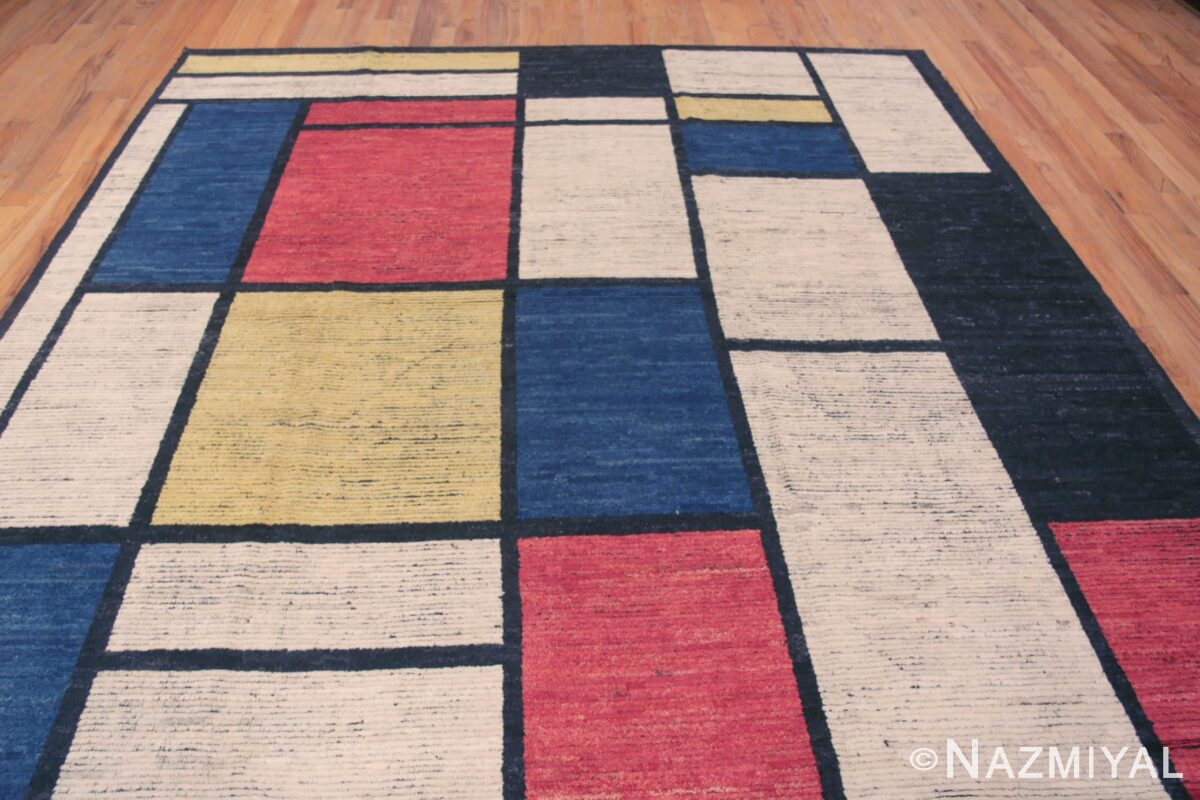 Artistic Piet Mondrian Design Room Size Area Rug 11457 Nazmiyal