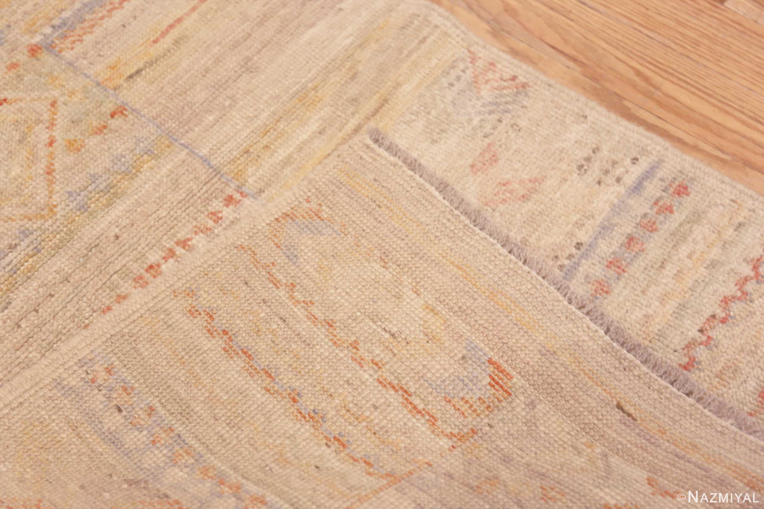 Light Pastel Tribal Geometric Modern Runner Rug 11015 Nazmiyal