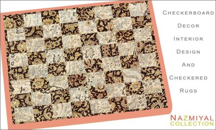 Checkerboard Rugs | Checker Interior Design | Checkered Decor