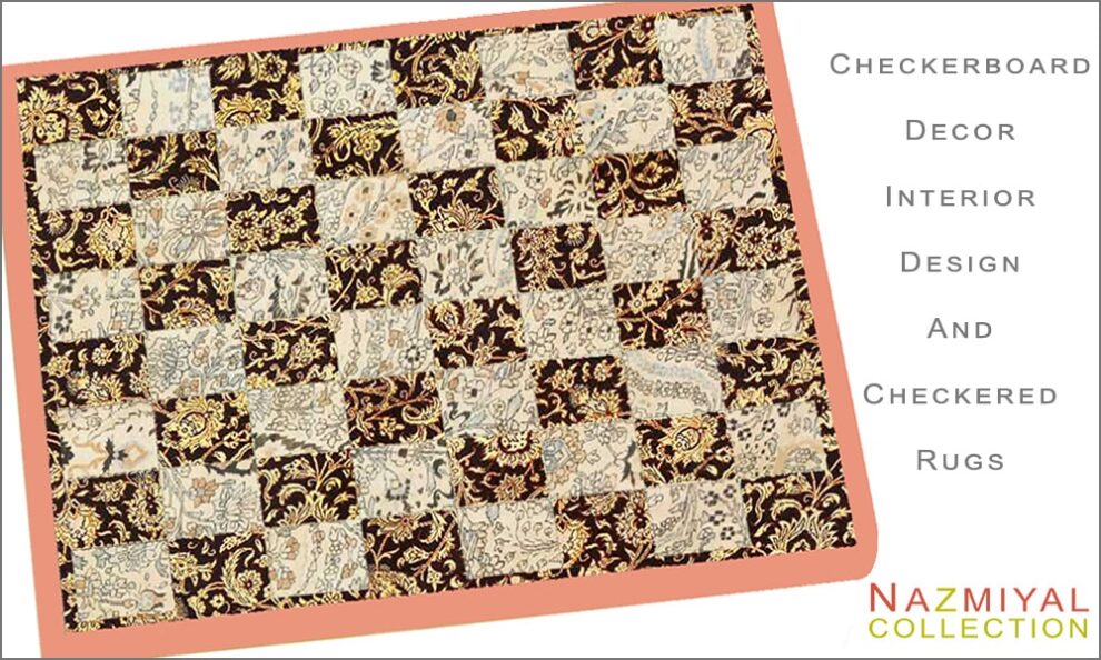 Checkerboard Rugs | Checker Interior Design | Checkered Decor