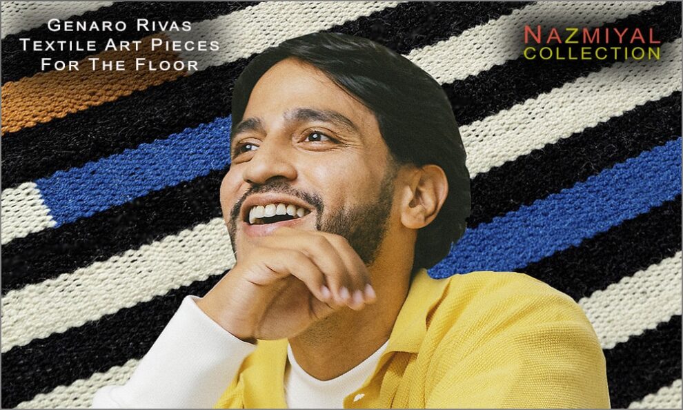 Textile Floor Covering Art Pieces By Peruvian Artist Genaro Rivas