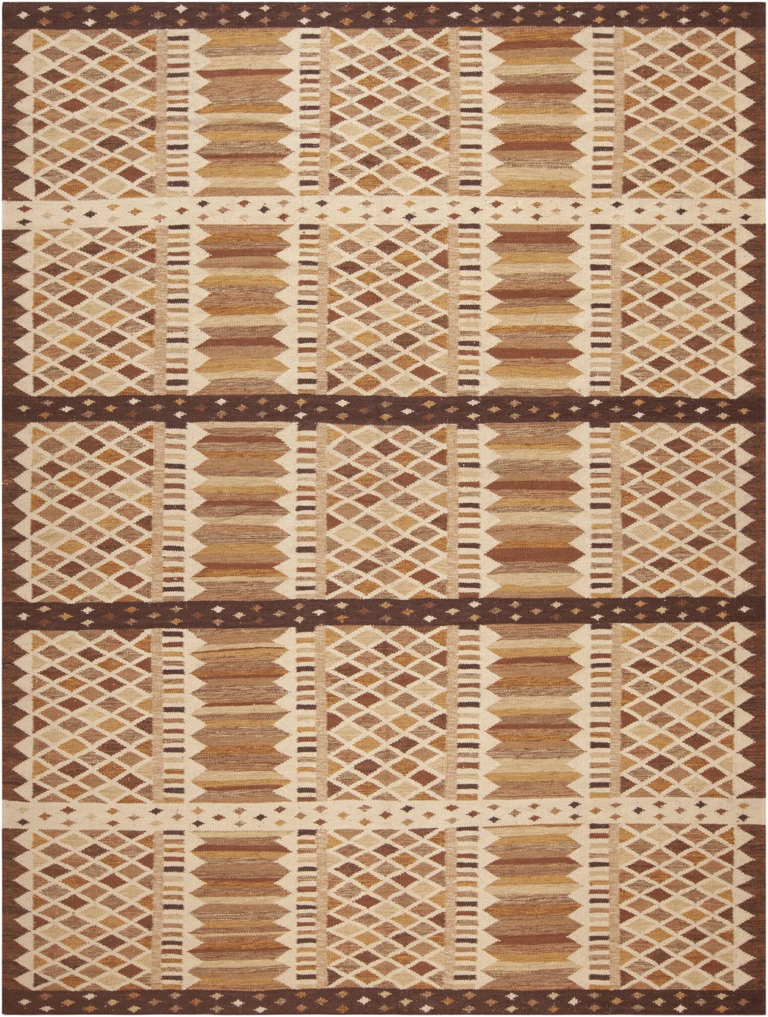 Modern Contemporary Swedish Kilim Rug Nazmiyal Rugs