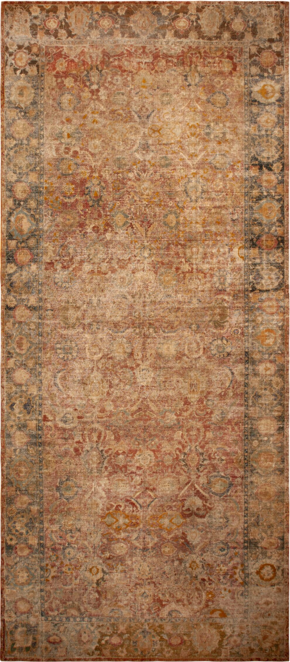 17th Century Antique Persian Isfahan Rug by Nazmiyal Rugs