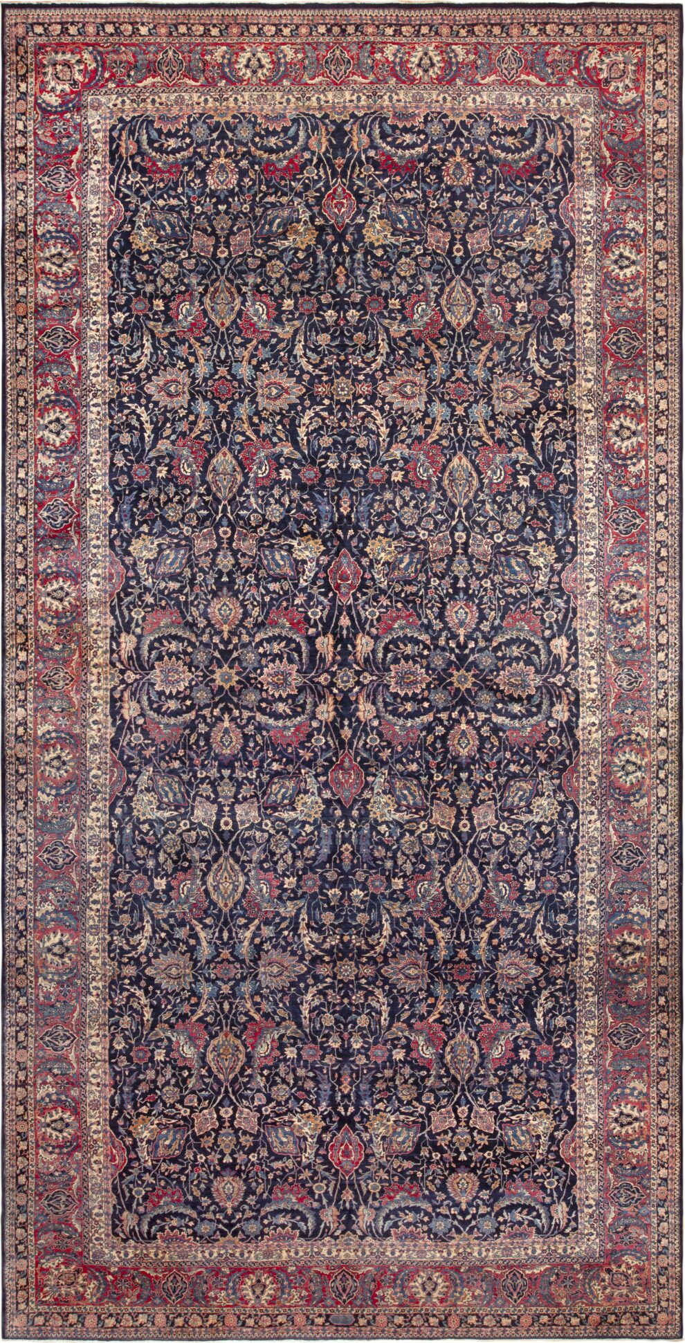 Kerman Rugs | Antique Persian Lavar Kirman Carpets by Nazmiyal