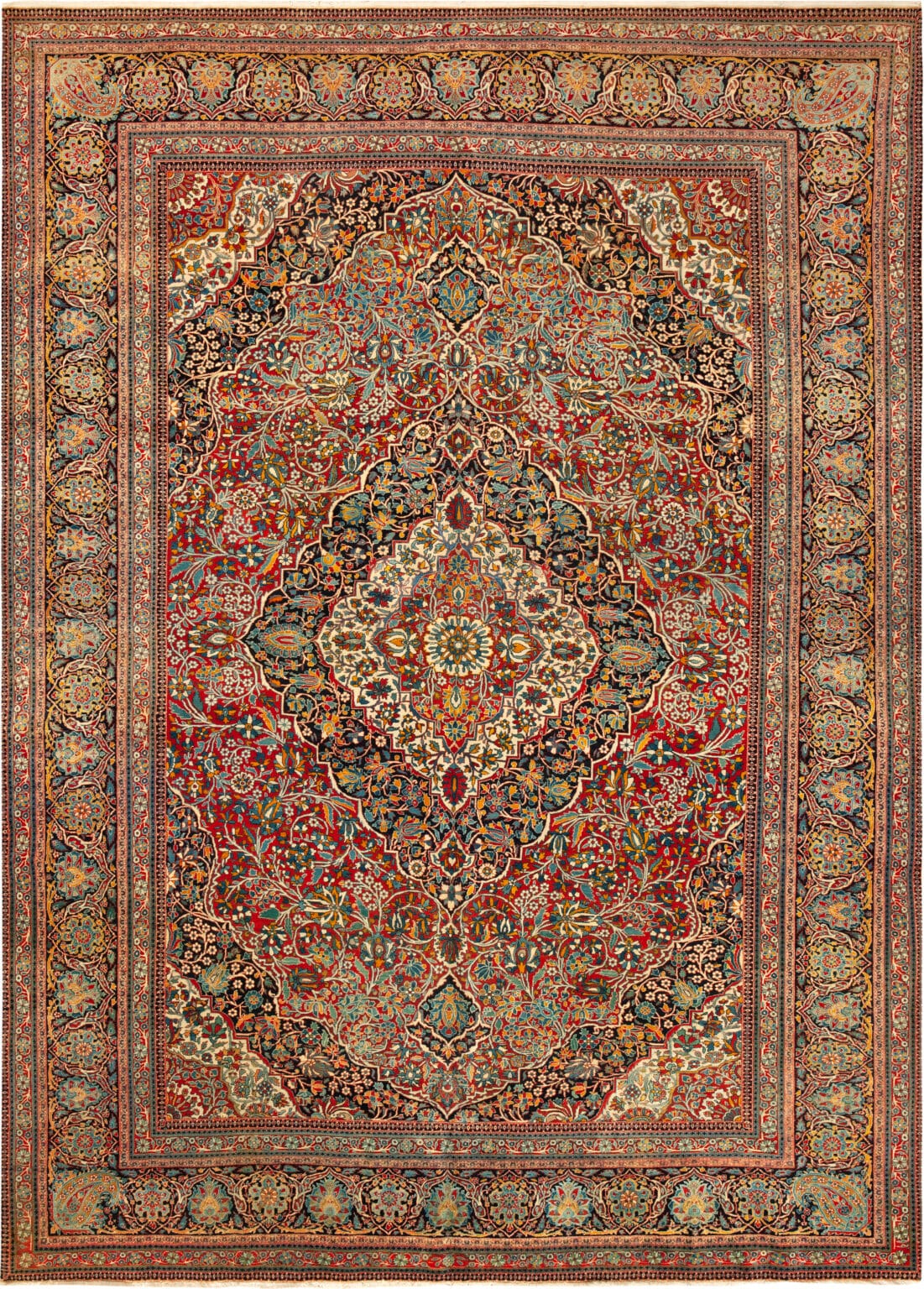 Kashan Rugs | Fine Persian Kashan Carpets | Nazmiyal Antique Rugs