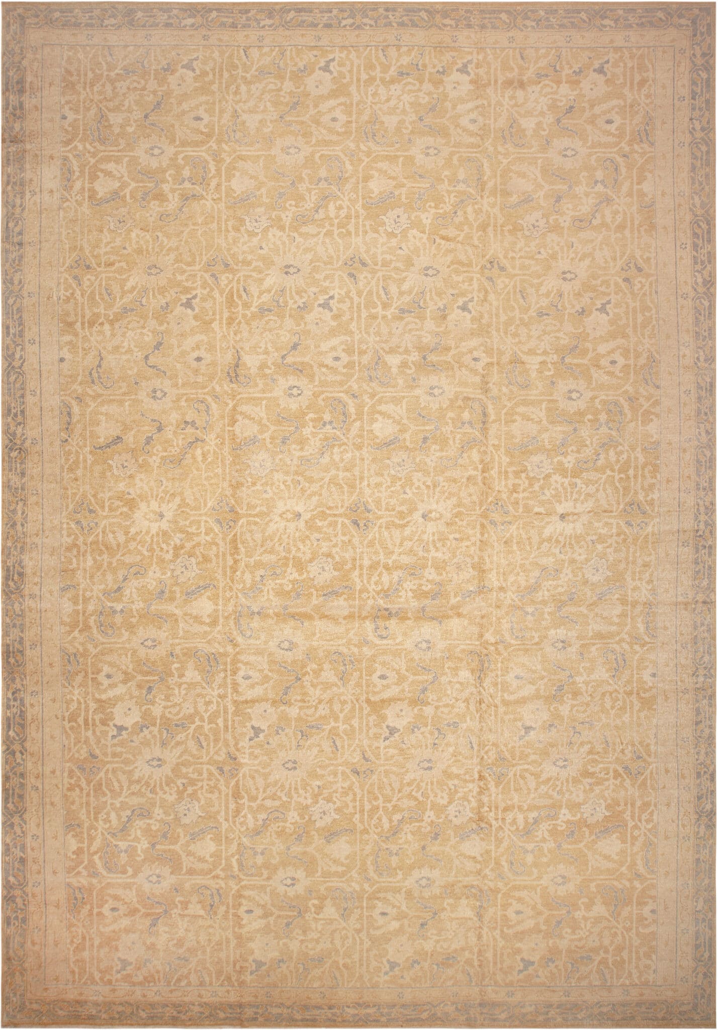 Large Modern Persian Sultanabad Rug by Nazmiyal Rugs