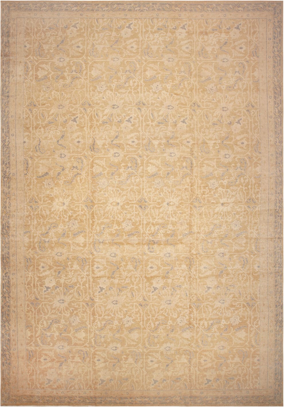 Large Modern Persian Sultanabad Rug by Nazmiyal Rugs